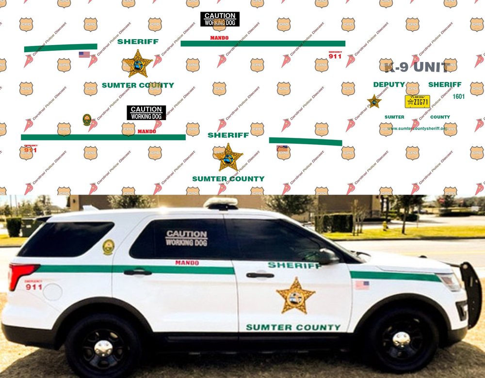 Multnomah County, OR Sheriff's Office — Cardinal Police Diecast