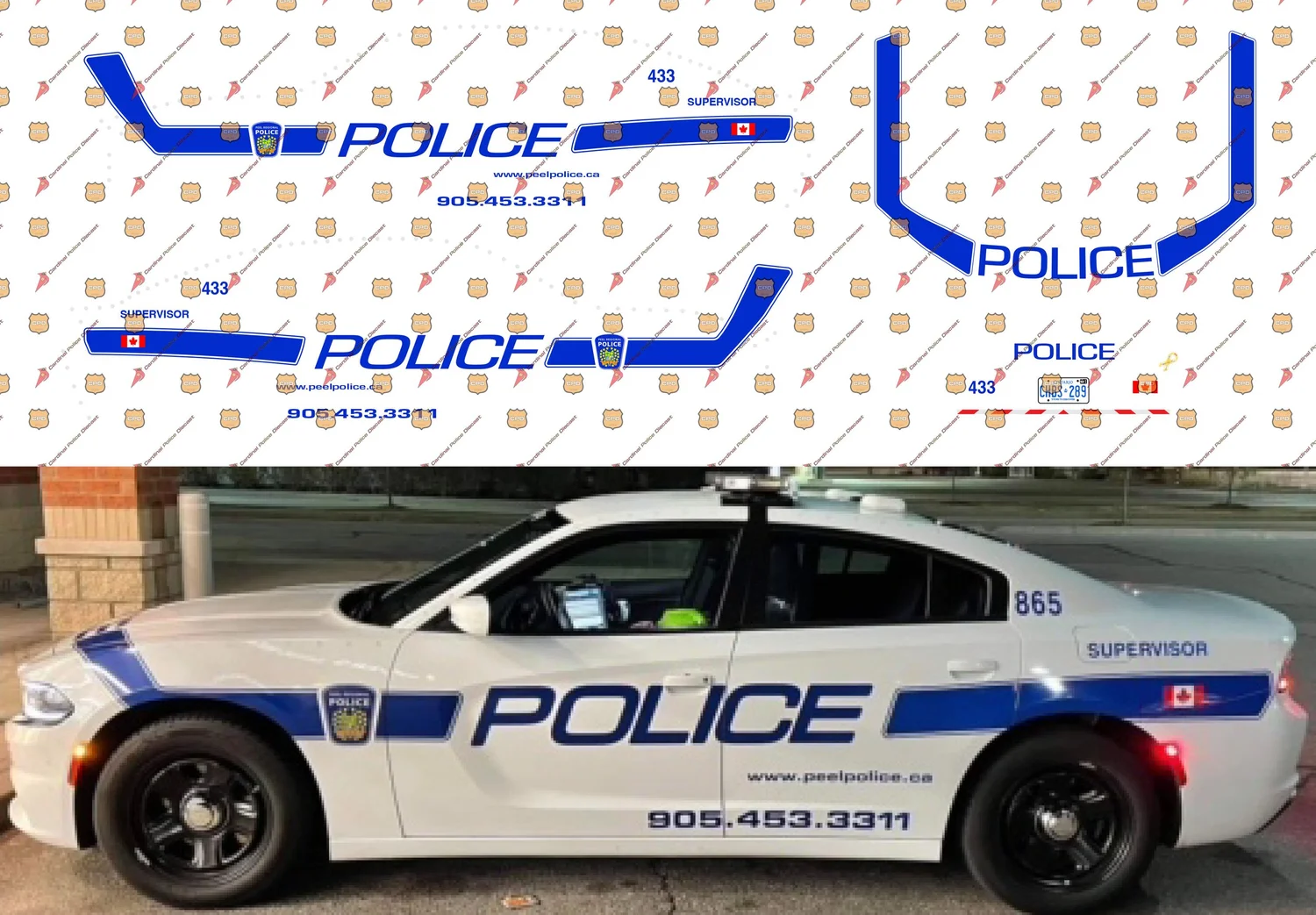 Toronto, ON Police Department — Cardinal Police Diecast