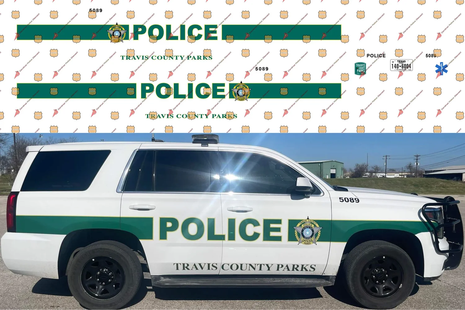 Fulton County, GA Sheriff's Office — Cardinal Police Diecast