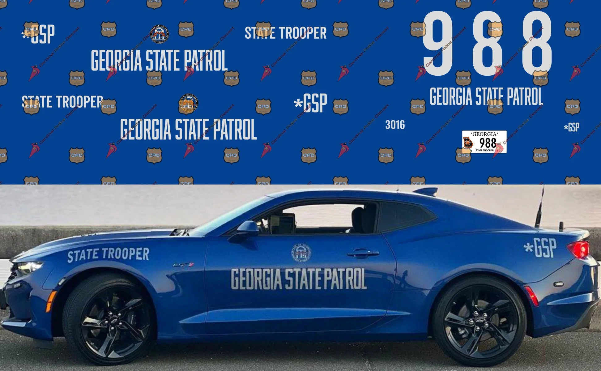 Loudoun County, VA Sheriff's Office — Cardinal Police Diecast