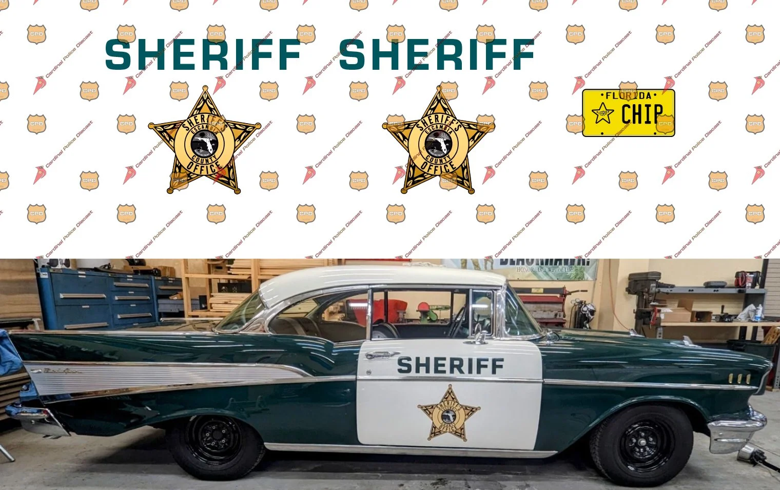 Alberta, Canada Sheriff — Cardinal Police Diecast