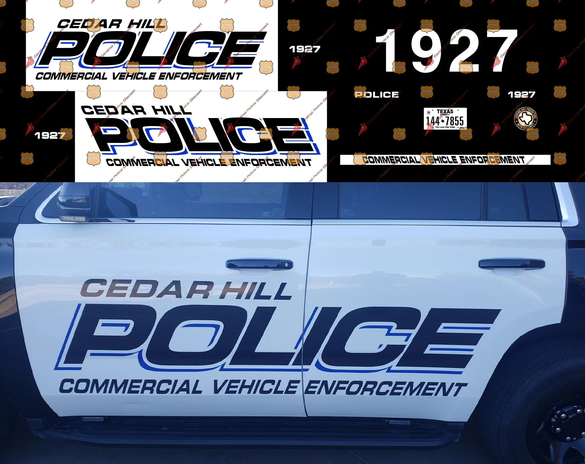 Black Mountain, NC Police Department — Cardinal Police Diecast