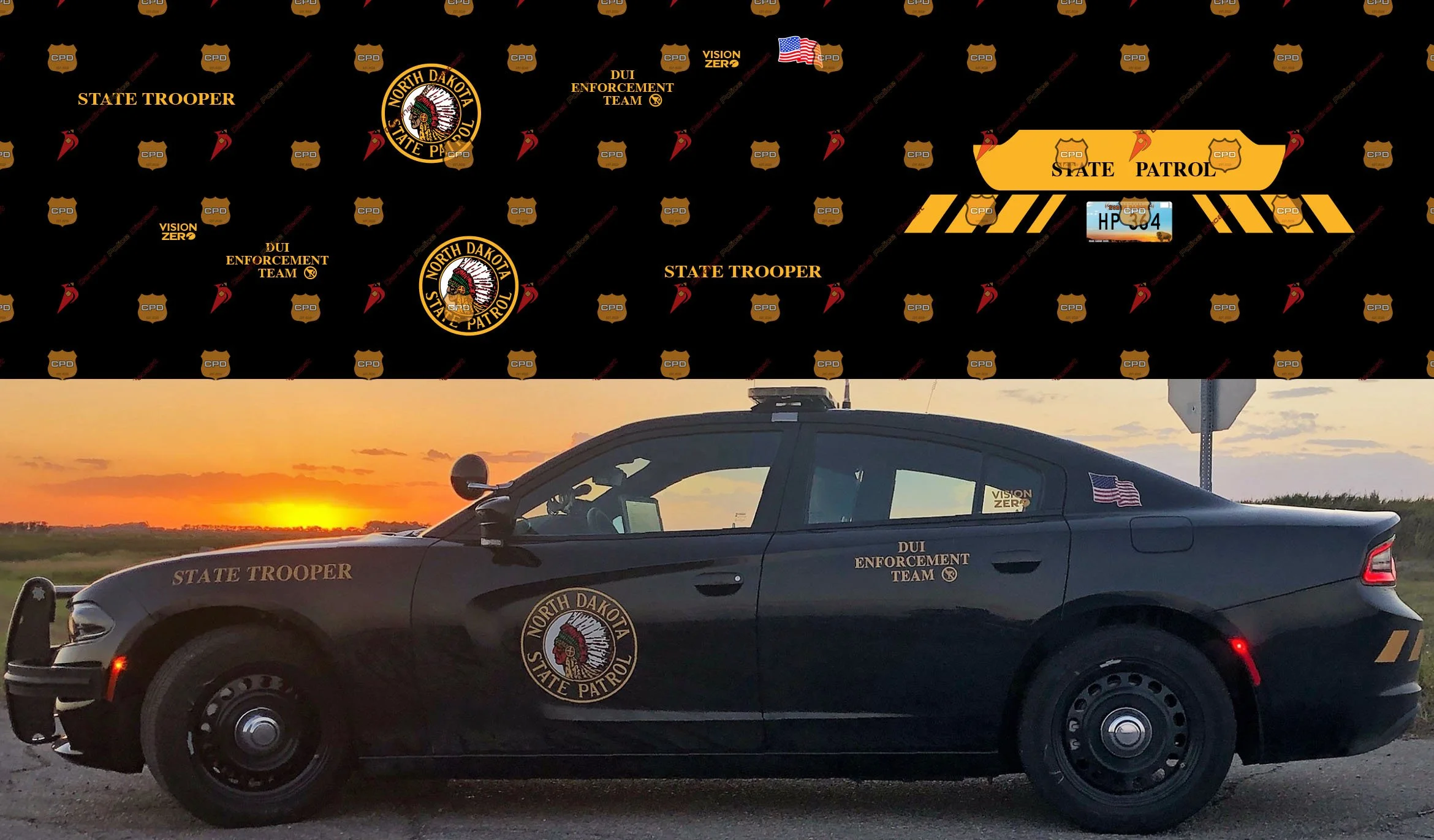 Ohio State Highway Patrol — Cardinal Police Diecast
