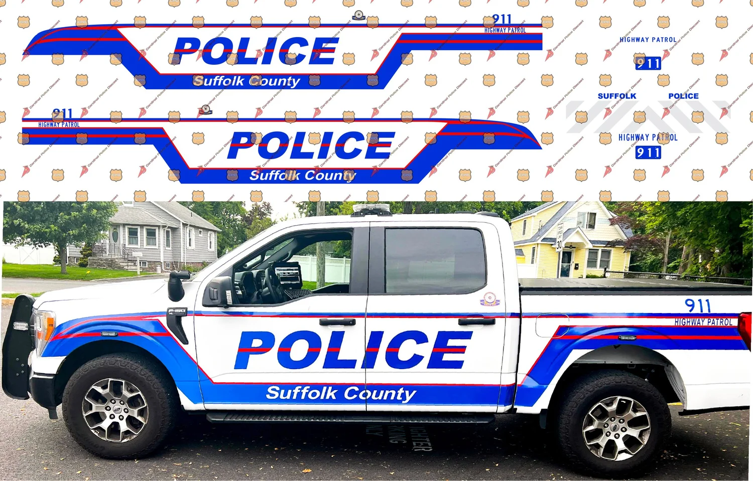 La Porte, IN Police Department — Cardinal Police Diecast