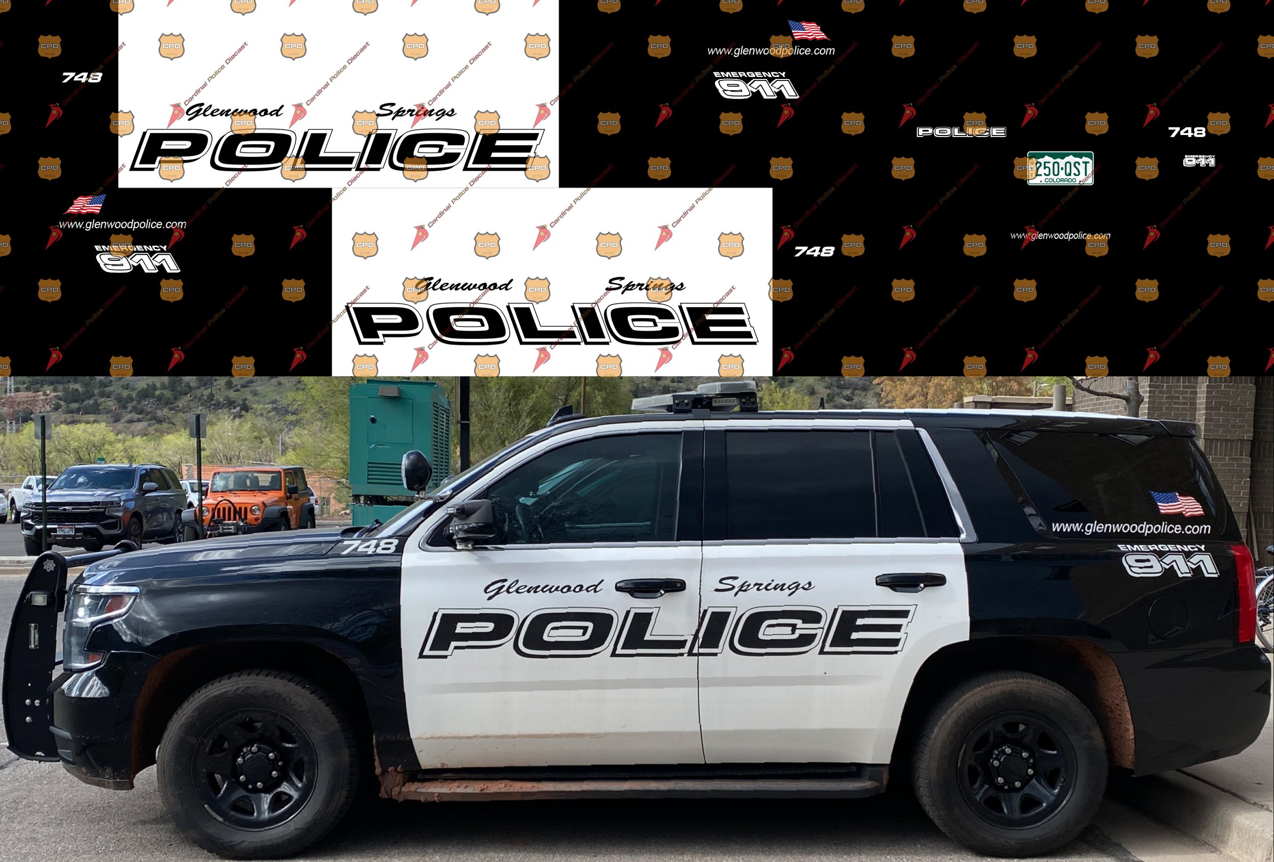 Carroll, IA Police Department — Cardinal Police Diecast
