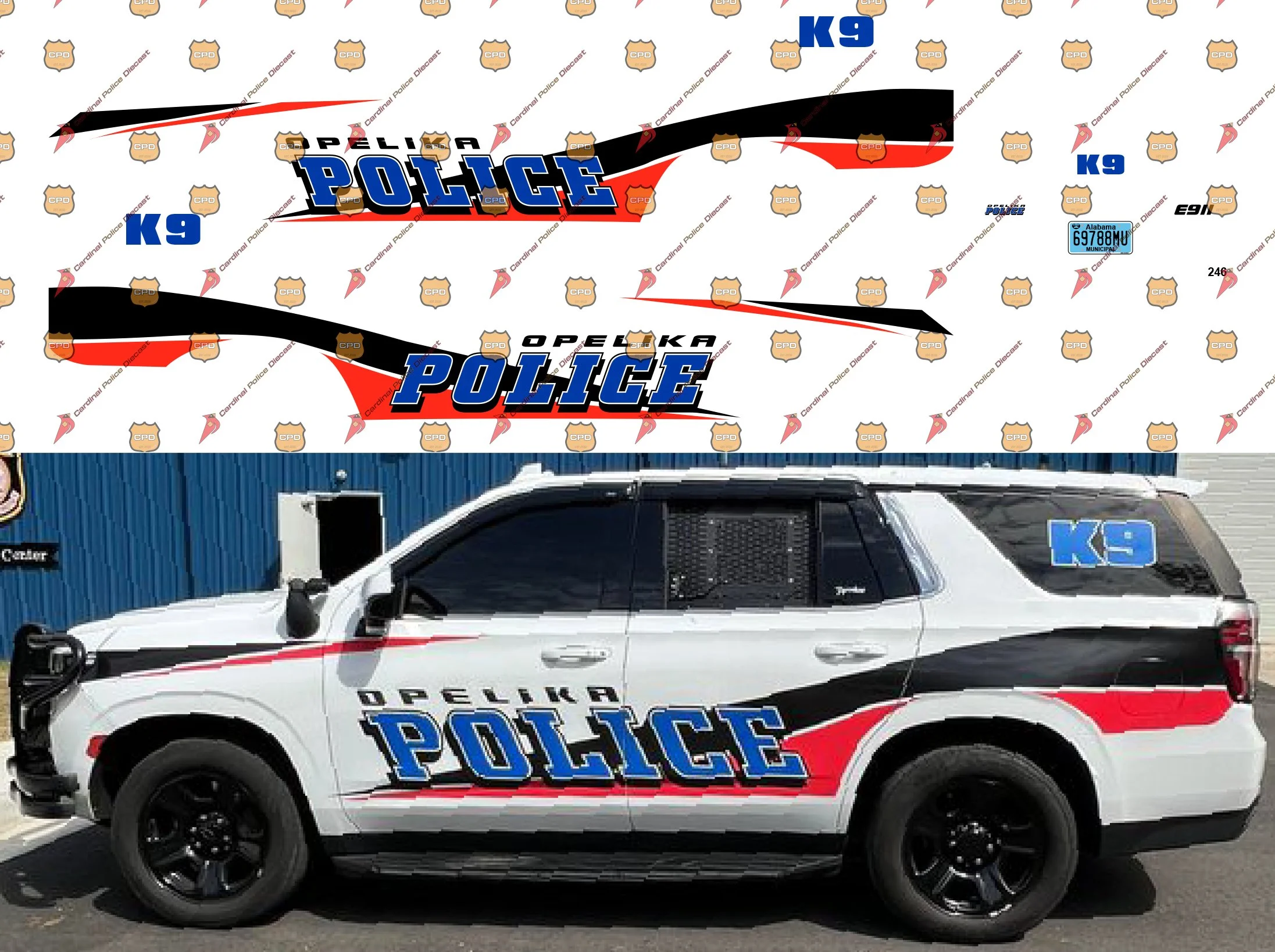 Beaver Dam, KY Police Department — Cardinal Police Diecast
