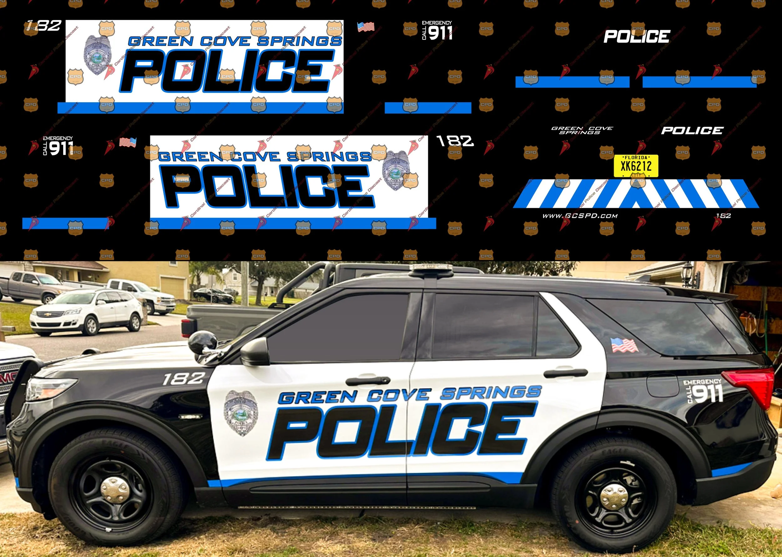 Rifle, CO Police Department — Cardinal Police Diecast