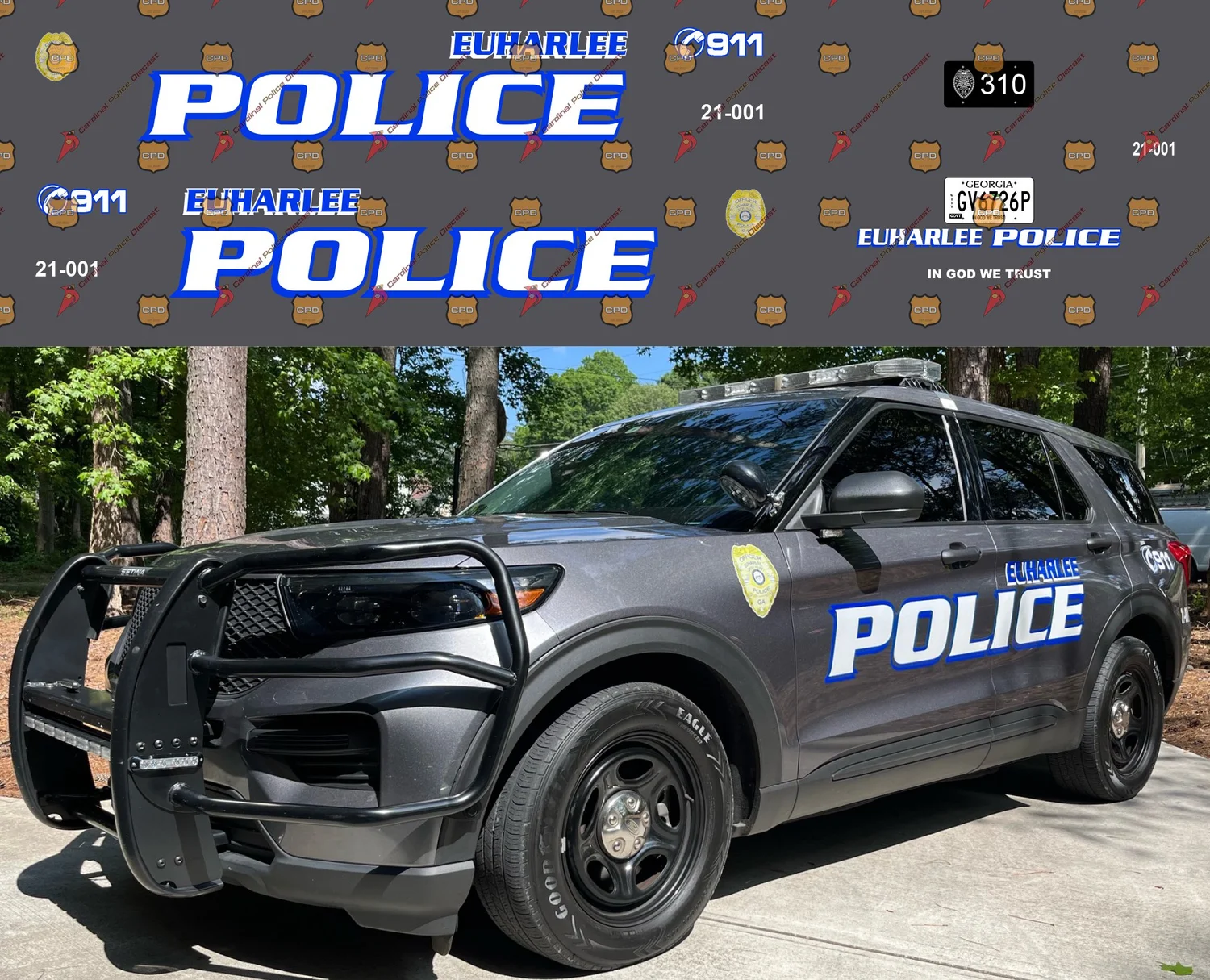 Vancouver, WA Police Department — Cardinal Police Diecast