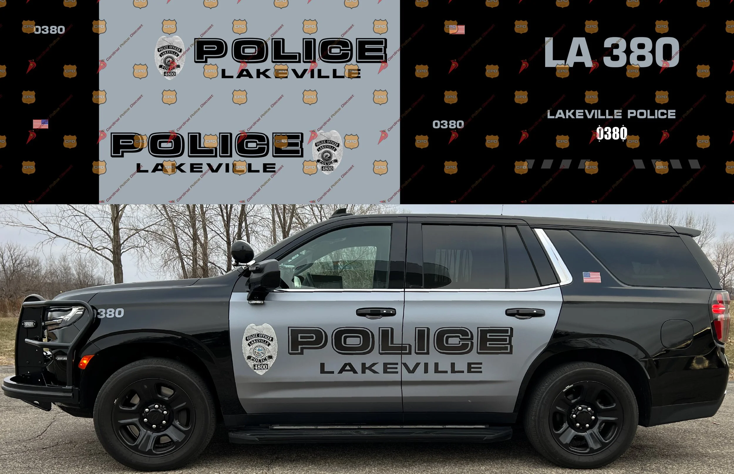 Oklahoma City, OK Police Department — Cardinal Police Diecast