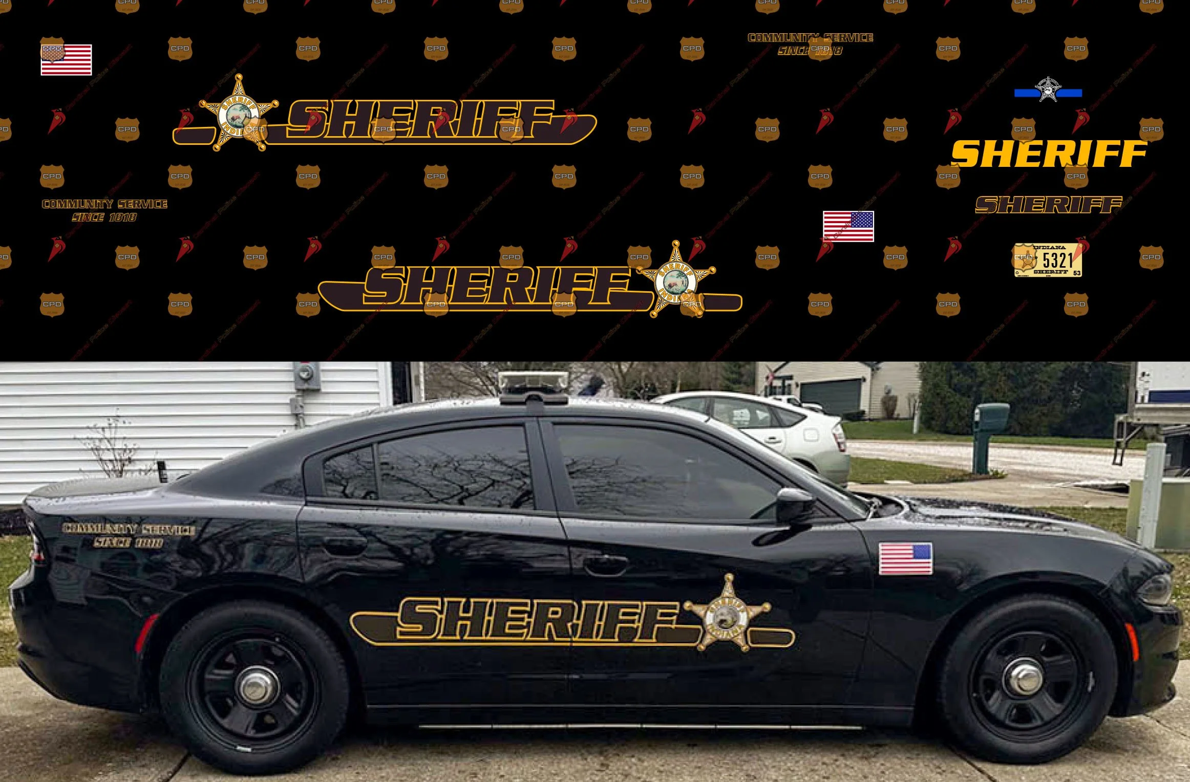 Madison County, KY Sheriff's Office — Cardinal Police Diecast