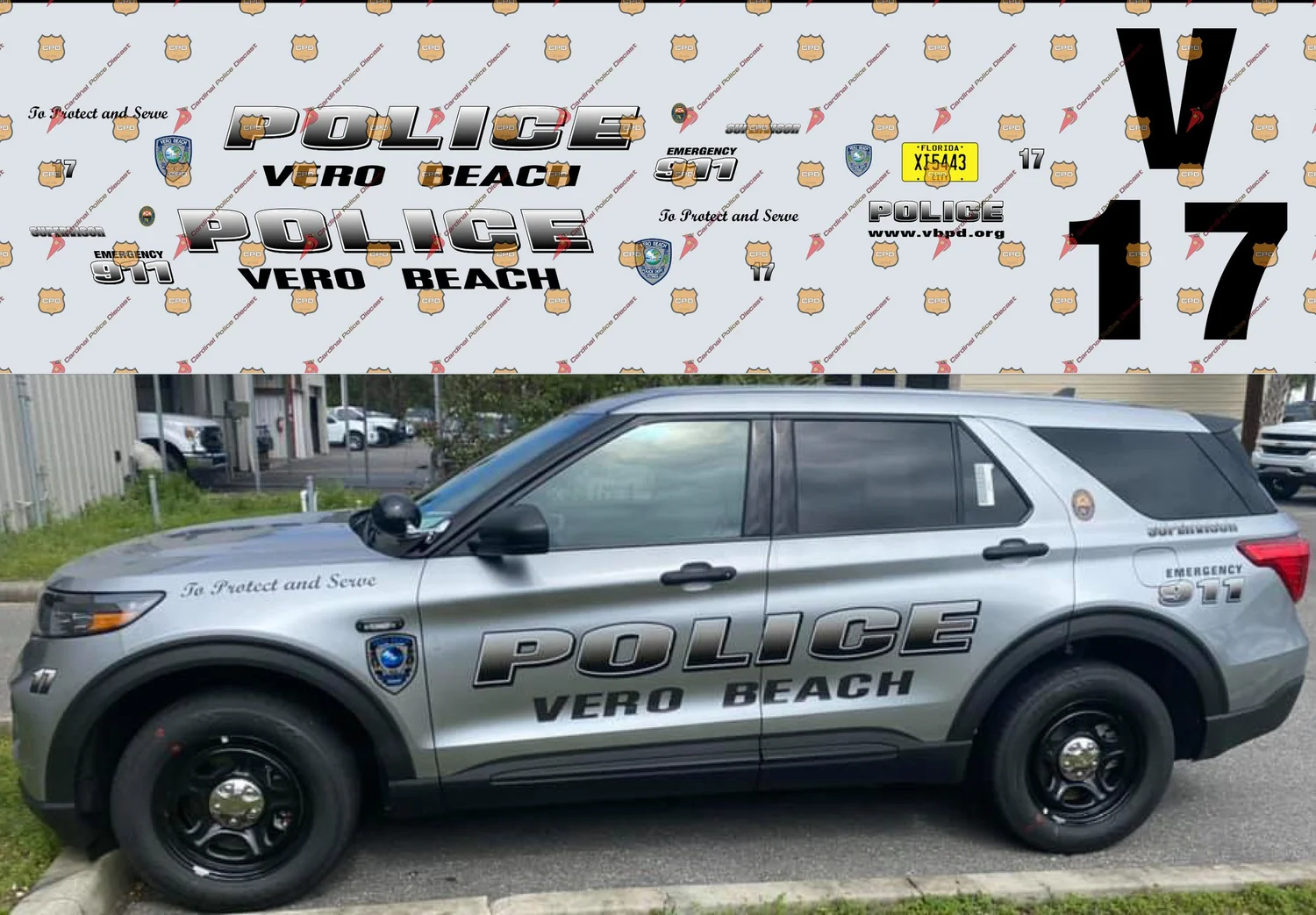 Norfolk, VA Police Department 2024 Graphics — Cardinal Police Diecast