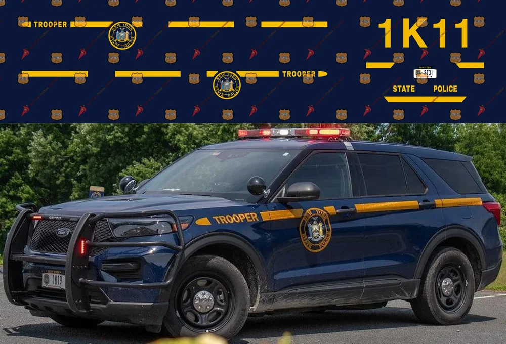 Daytona Beach, FL Police Department 2020 Graphics — Cardinal Police Diecast