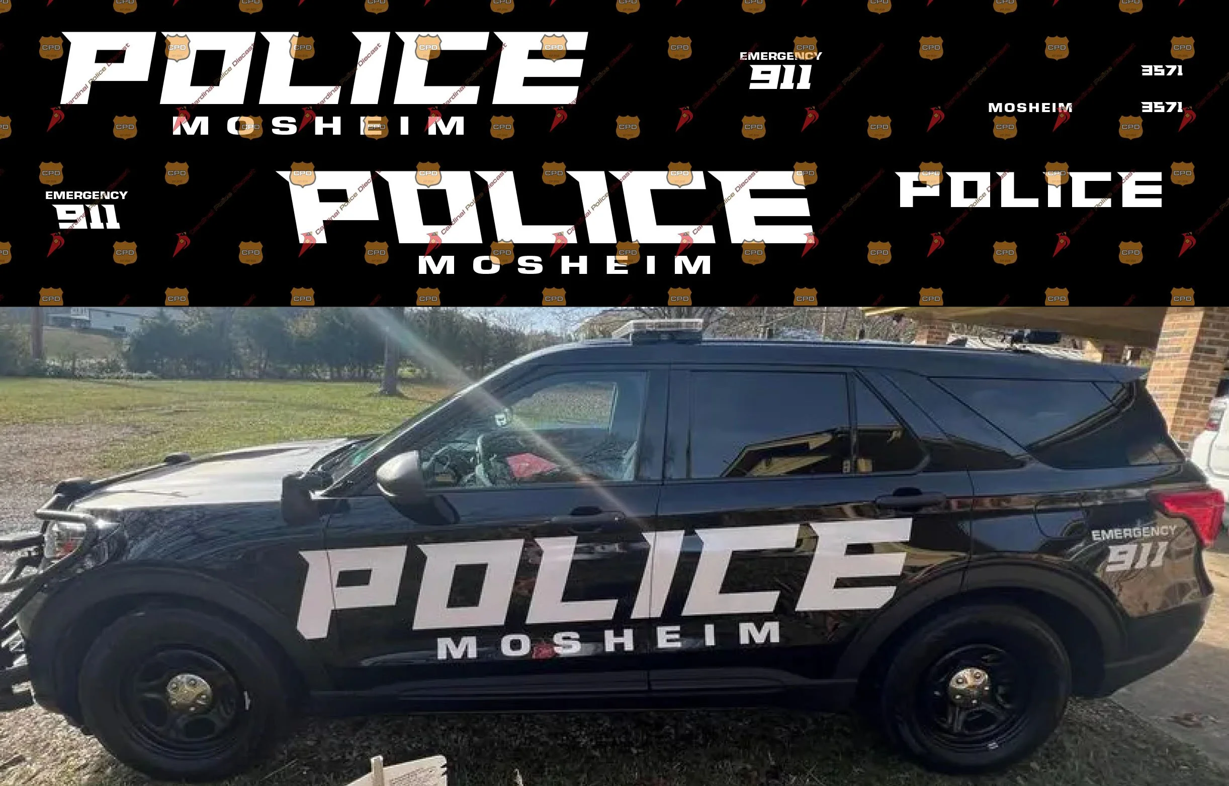 Forsyth County, GA Sheriff's Office — Cardinal Police Diecast