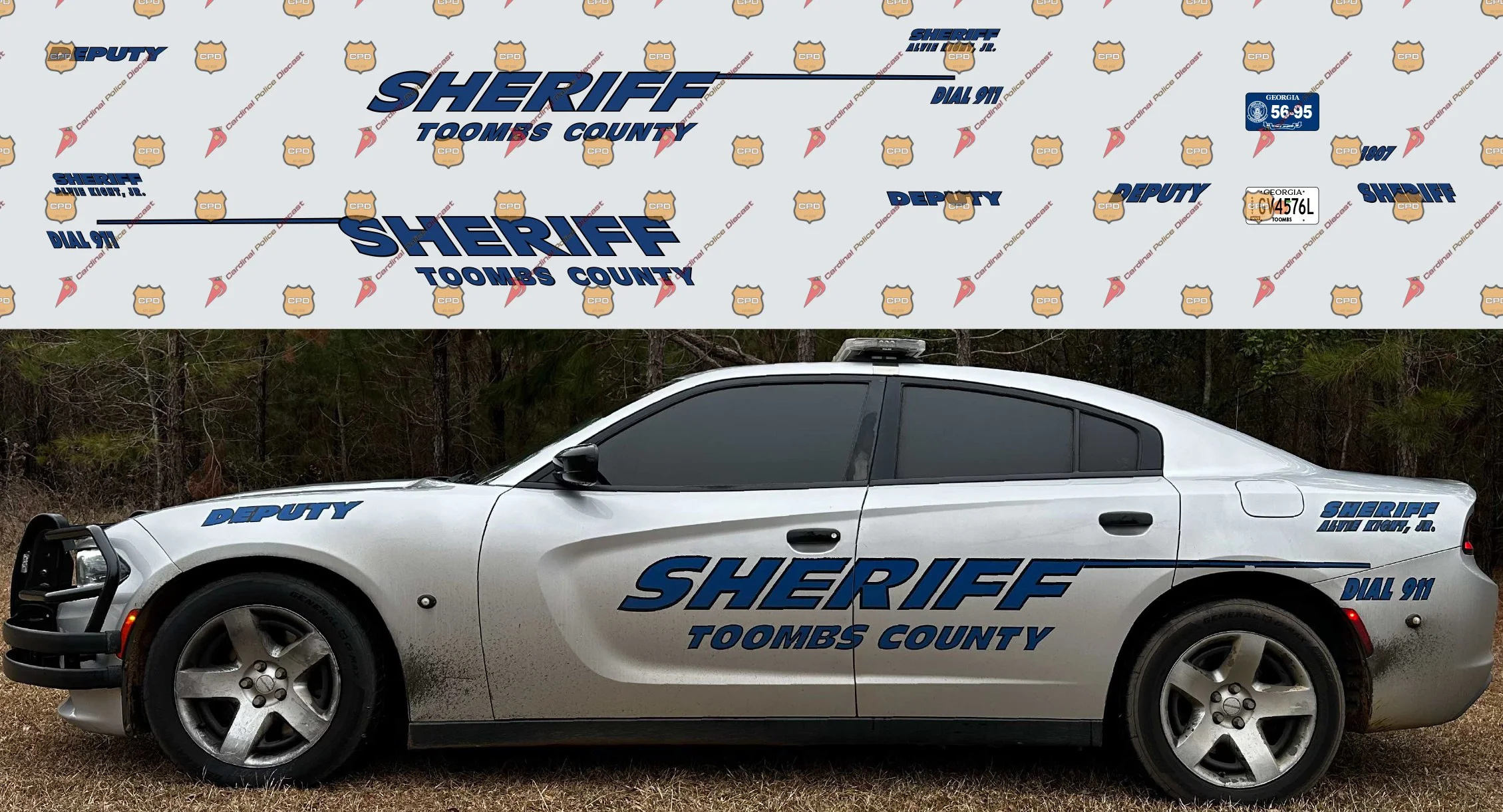 Norfolk, VA Police Department 2024 Graphics — Cardinal Police Diecast