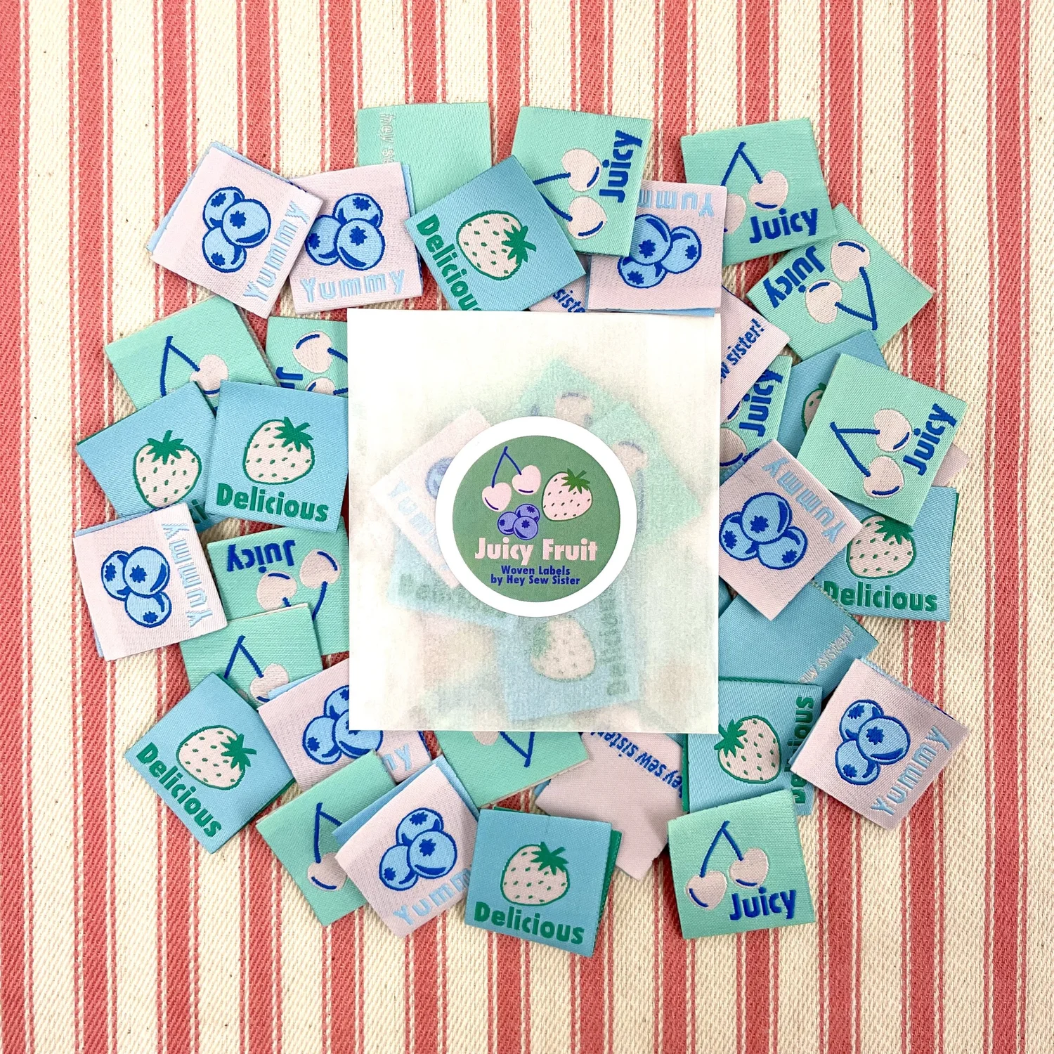 The Happy 2025! Collection - Woven Sewing Labels by Hey Sew Sister ...