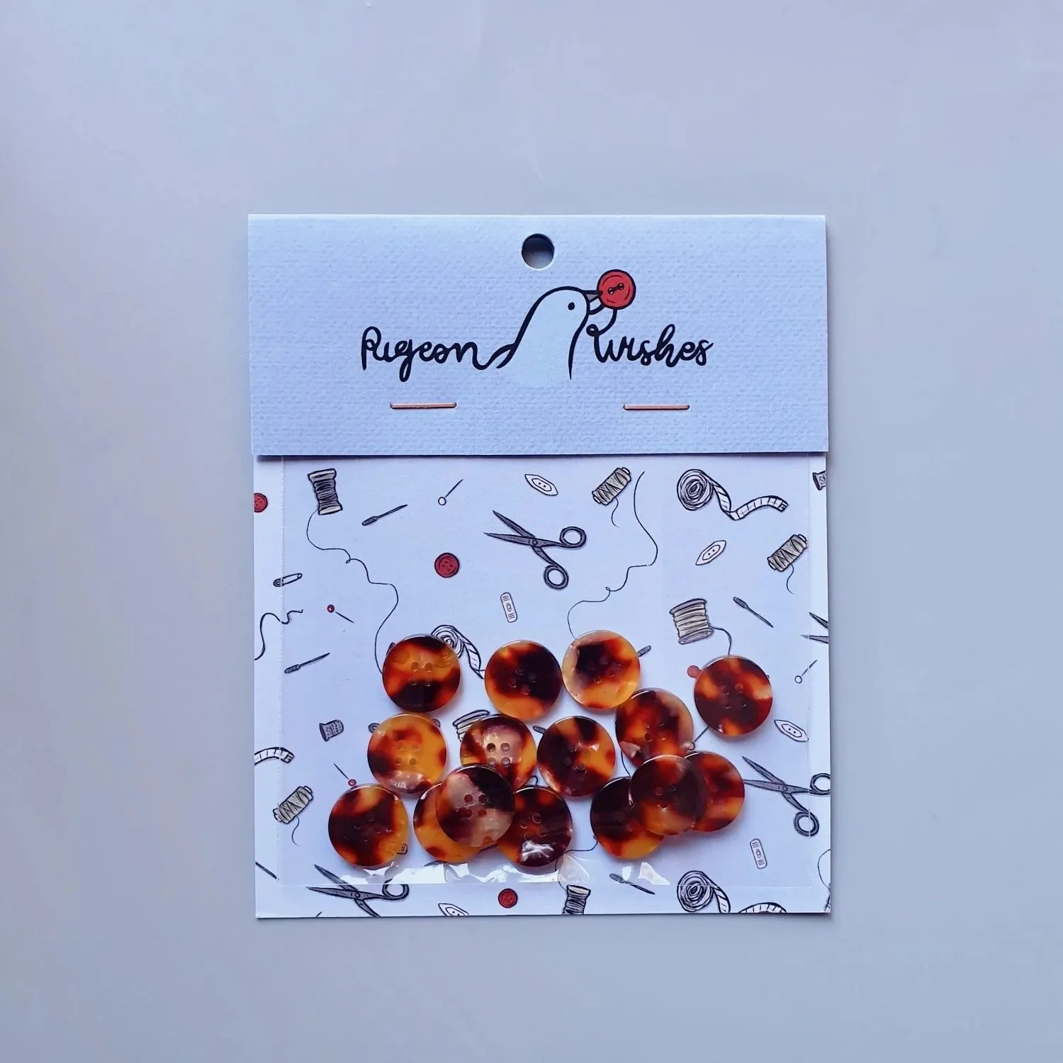 Paige Joanna x Pigeon Wishes Buttons - Ice Cream Sorbet — HEY SEW SISTER