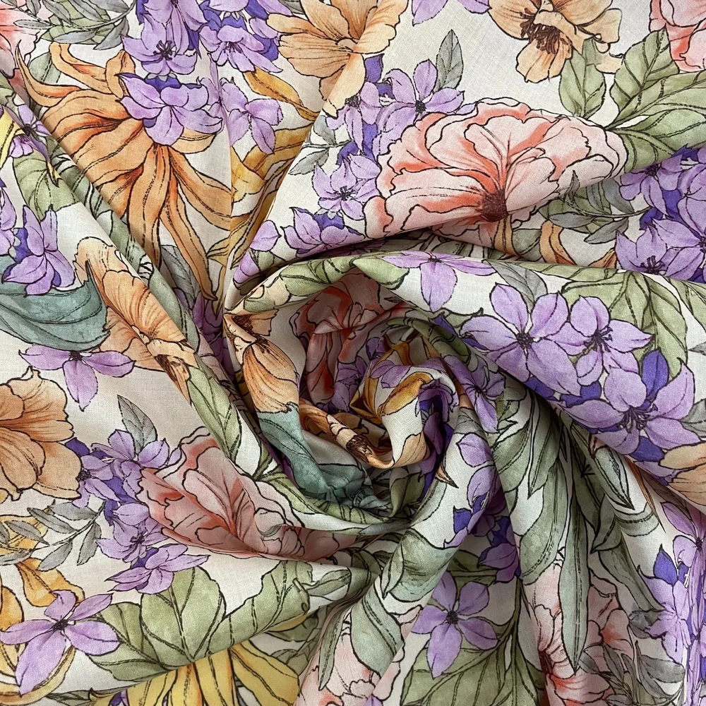 Morris & Co - Buttermere Collection - Daisy - Cotton — HEY SEW SISTER