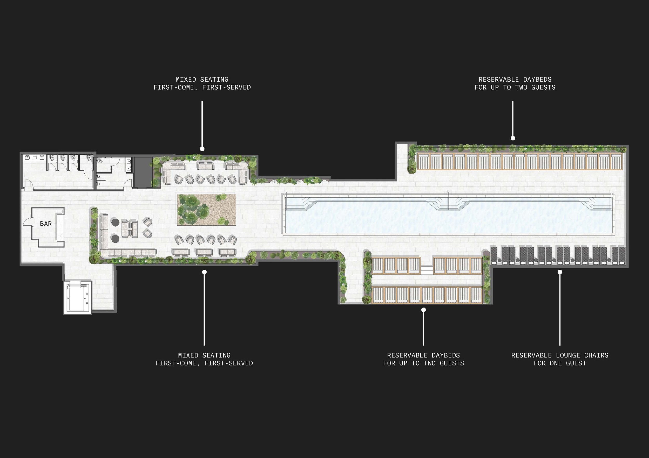 The Largest Rooftop Pool in NYC - Bathhouse Williamsburg