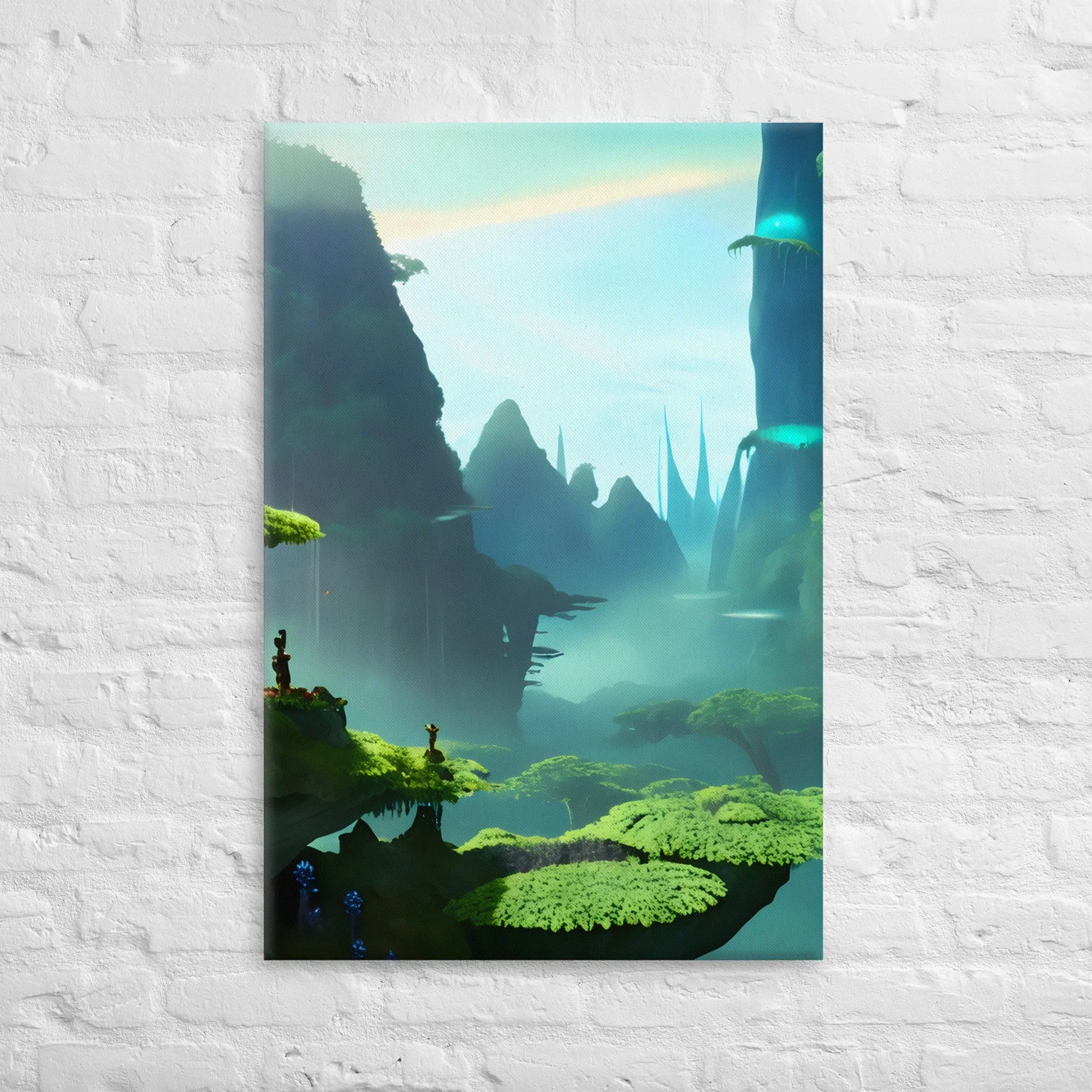 Paintings Of Imaginary Planets