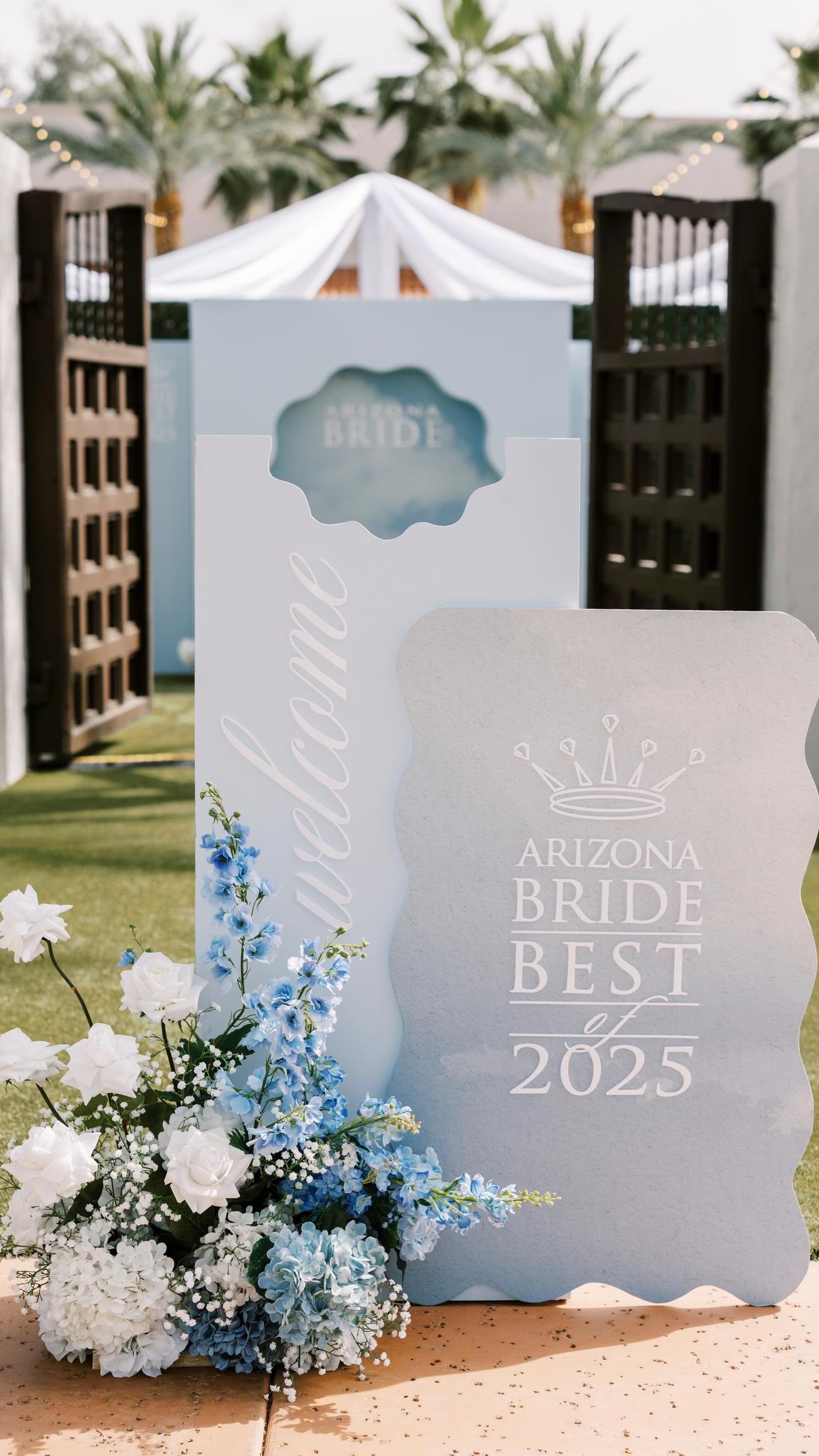 Travis + Tiffany's Desert Themed Wedding — Deco Ink Designs