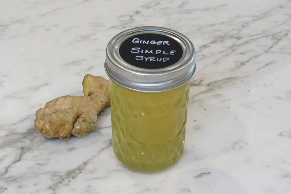 GINGER SIMPLE SYRUP - A subtle hint of ginger! — Prep My Recipe