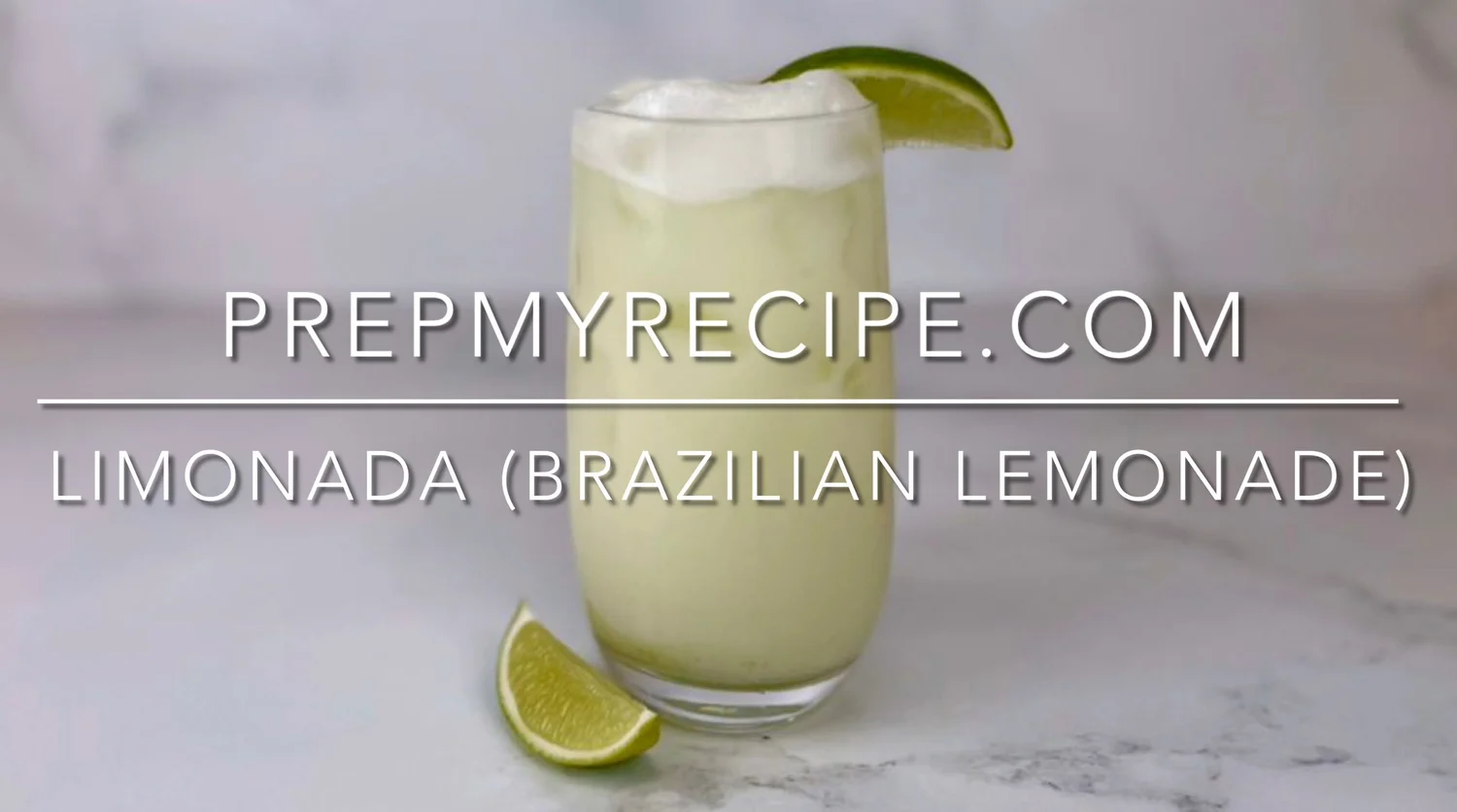 LIMONADA (BRAZILIAN LEMONADE) - Authentic Recipe! — Prep My Recipe