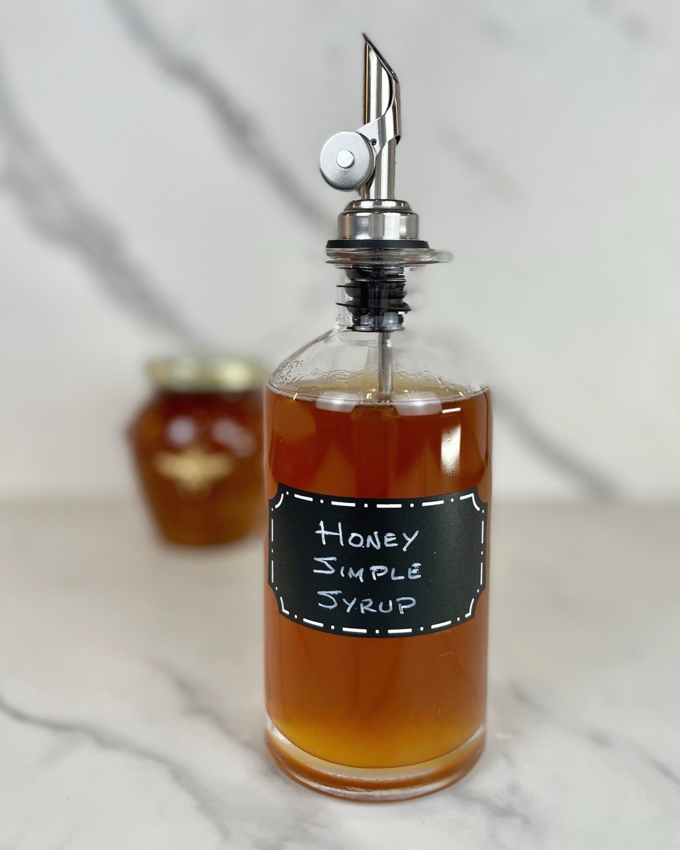 QUICK HONEY SIMPLE SYRUP - Easy 2 Ingredient Recipe! — Prep My Recipe