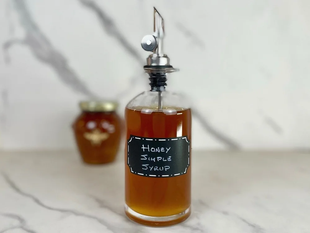 QUICK HONEY SIMPLE SYRUP - Easy 2 Ingredient Recipe! — Prep My Recipe
