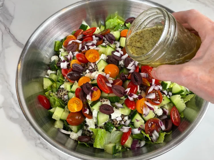 EASY GREEK SALAD DRESSING - Wonderfully Tangy! — Prep My Recipe
