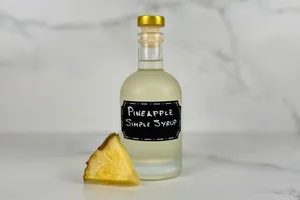 PINEAPPLE SIMPLE SYRUP - Unique 2 Ingredient Recipe! — Prep My Recipe