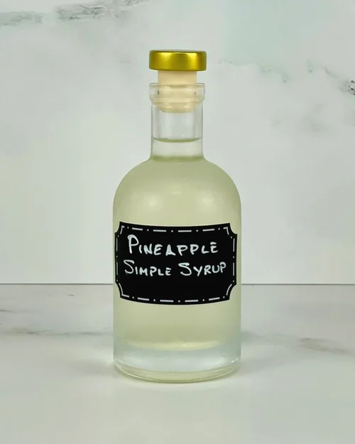 PINEAPPLE SIMPLE SYRUP - Unique 2 Ingredient Recipe! — Prep My Recipe