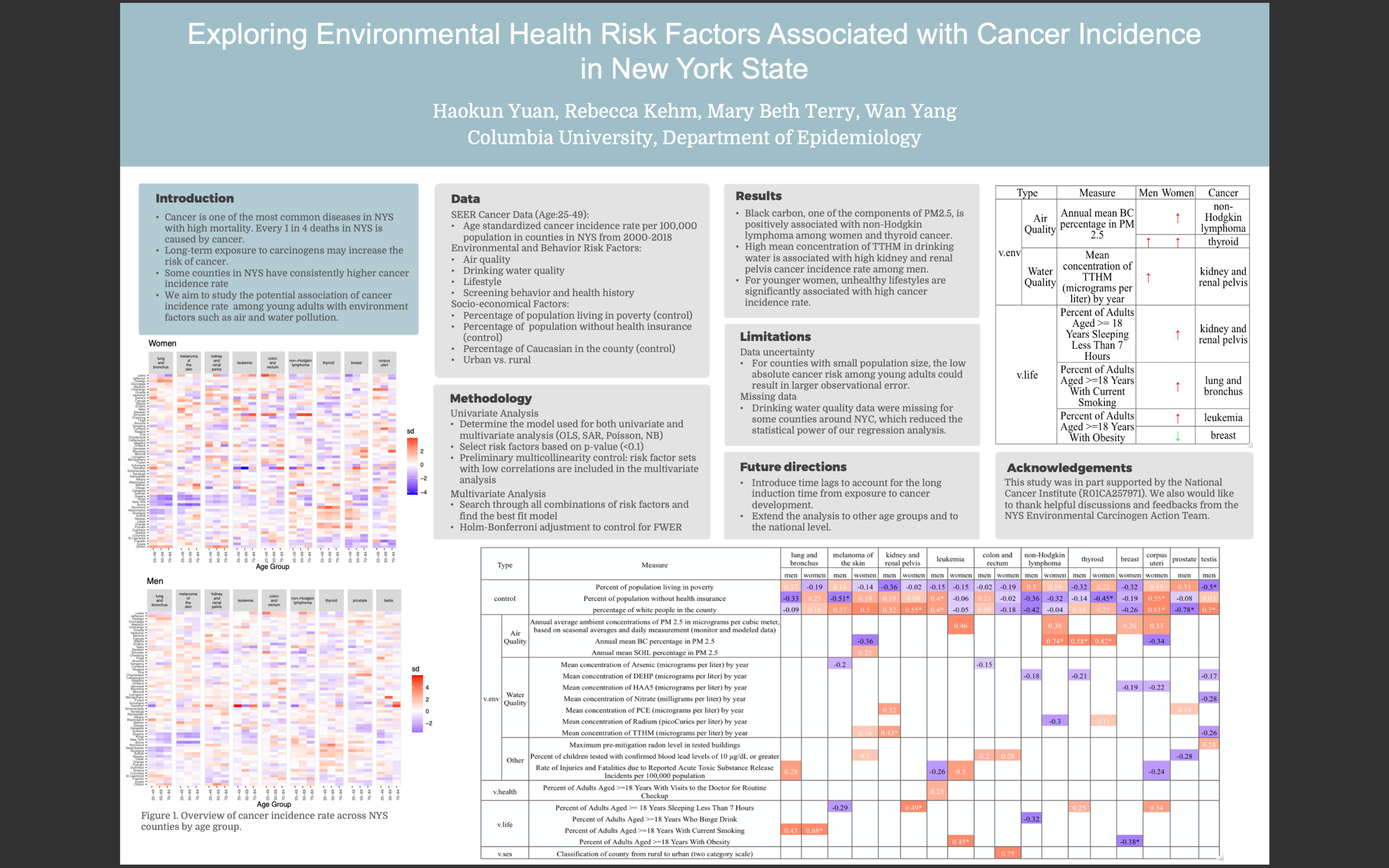 Environmental Cancer Risks