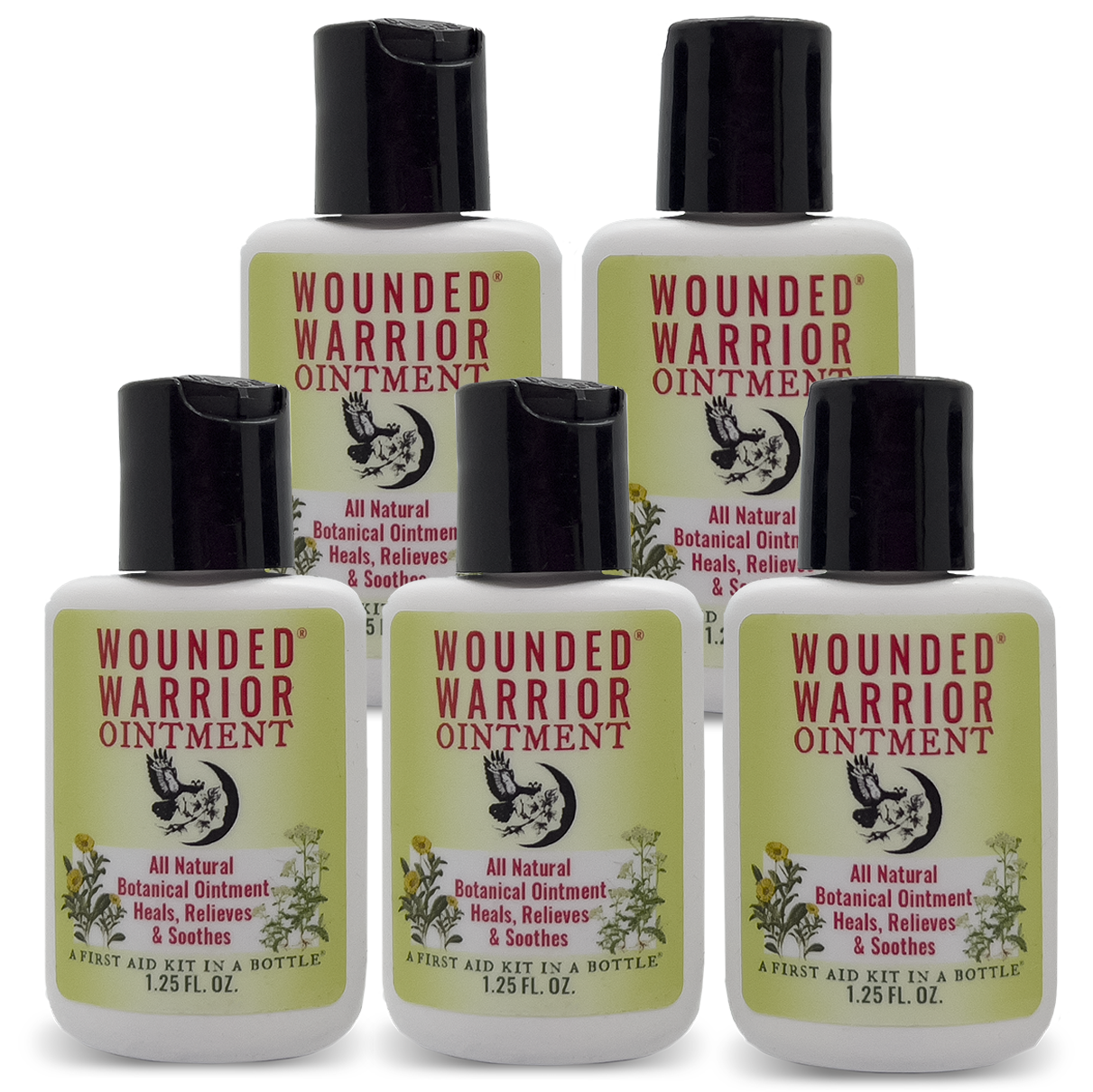 Wounded Warrior Ointment, First Aid Kit in a Bottle