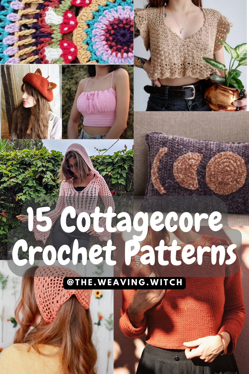 15 Best Cottagecore Crochet Patterns — The Weaving Witch