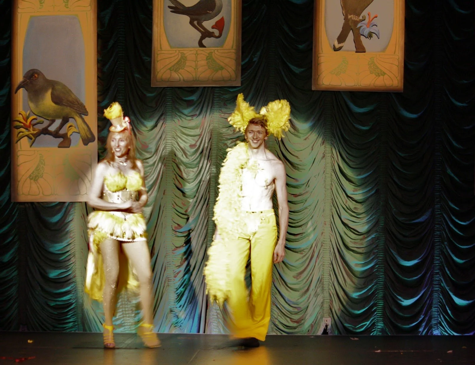A most stupedous Menagarie - Our Cast — Birds of Paradise