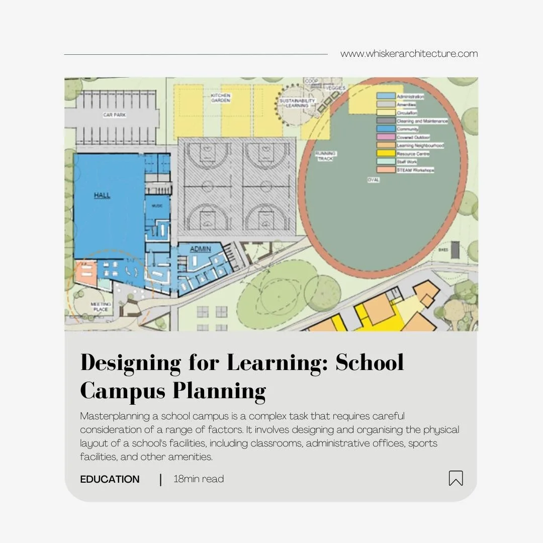 Designing for Learning: School Campus Planning — Whisker Architecture