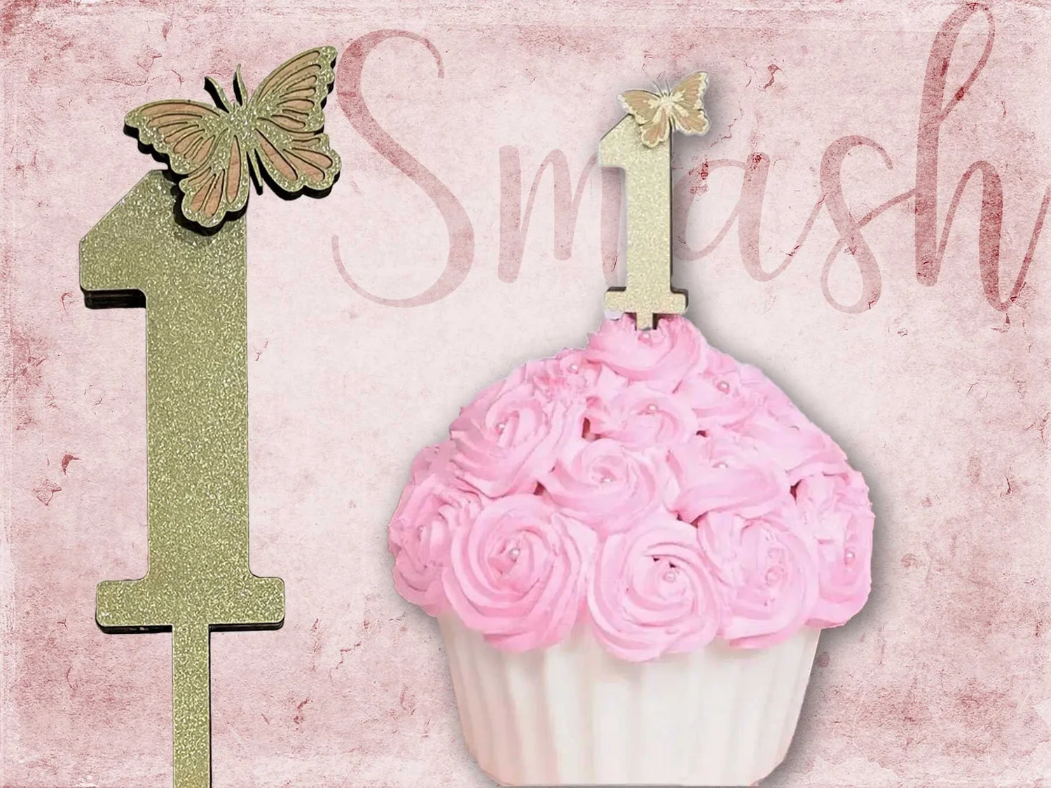 1st Tooth (AtamHatik) Cake Topper laser cutting and engraving