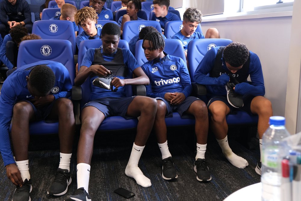 Delivering our first workshops to Academy players at Chelsea FC ...