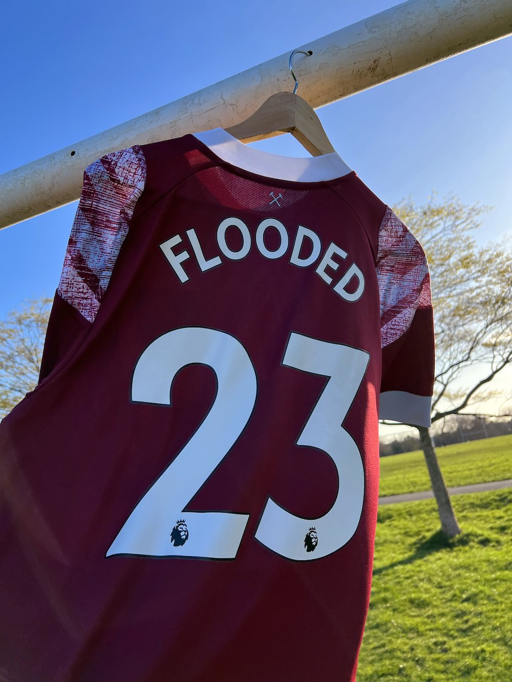Flooding Football Shirts to Raise Awareness of Climate Change ...