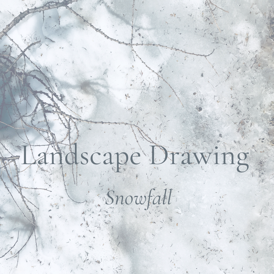 Landscape Drawing on Zoom | Snowfall (Booking now Closed) — Bethany ...