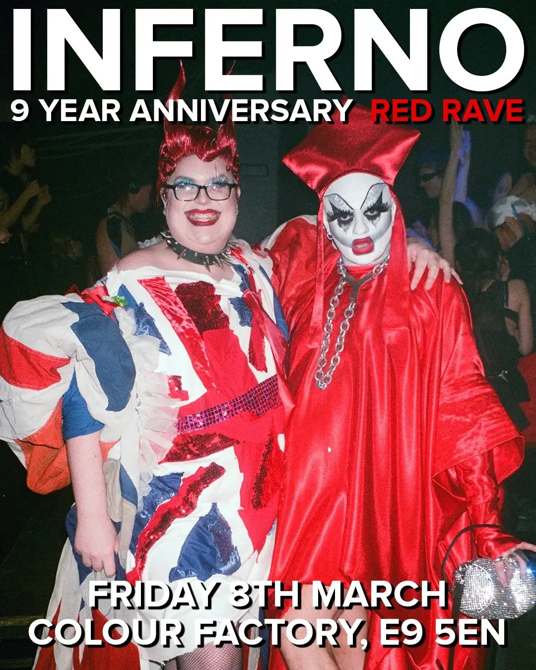 INFERNO 9 YEAR ANNIVERSARY — Colour Factory