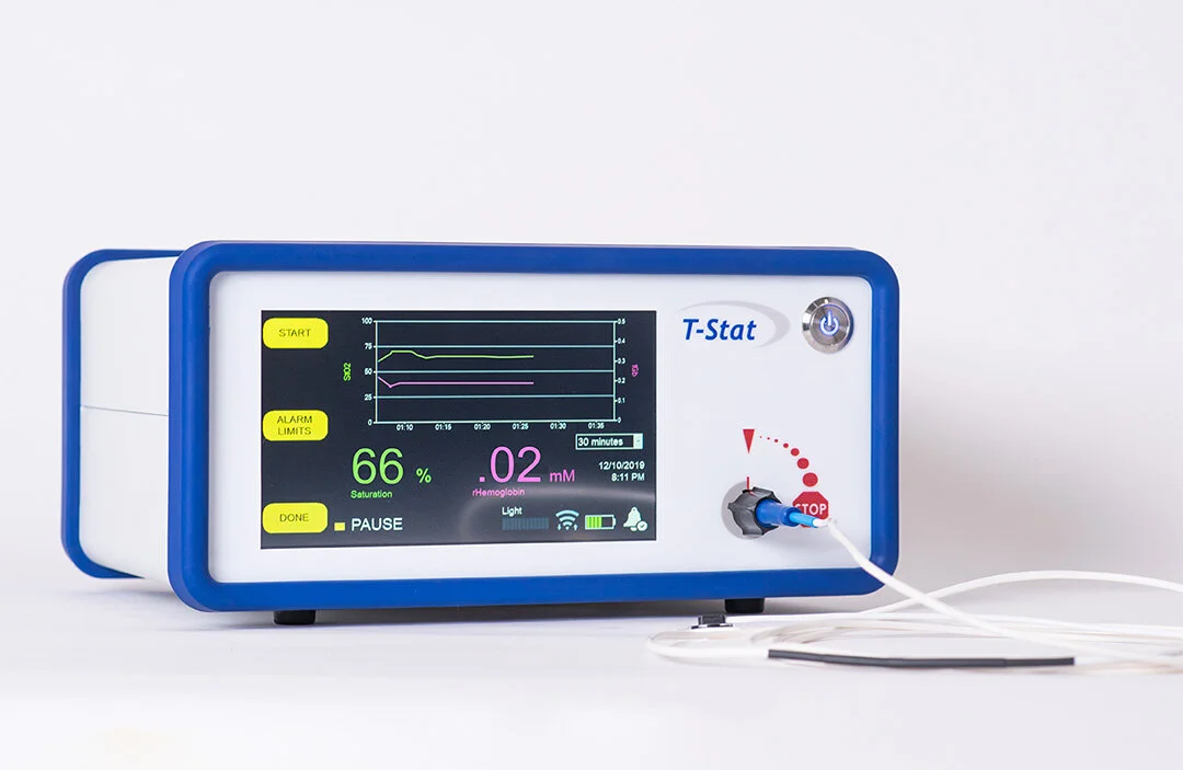 T-Stat Tissue oximeter — Spectros - T-Stat 2 Tissue Oximeter