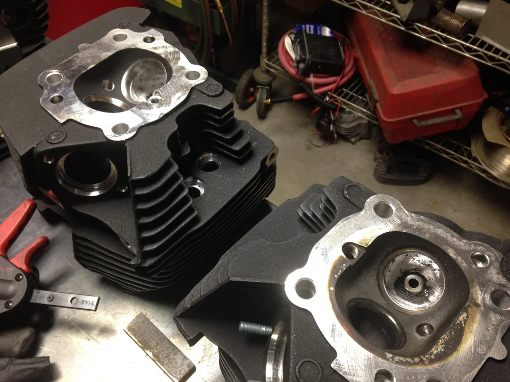 Harley-Davidson Cylinder head porting, CNC porting, high velocity ...