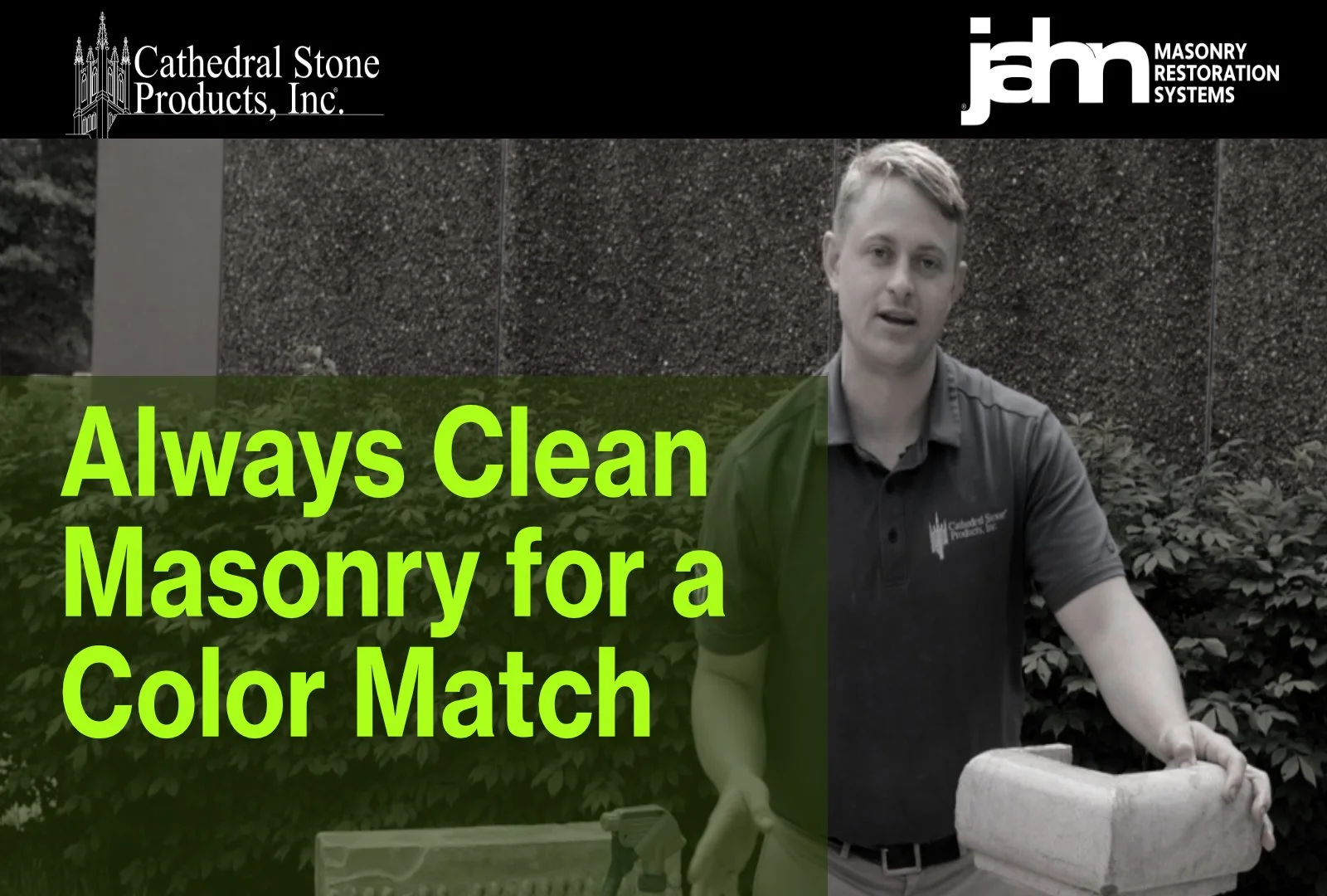 MASONRY RESTORATION NEWS