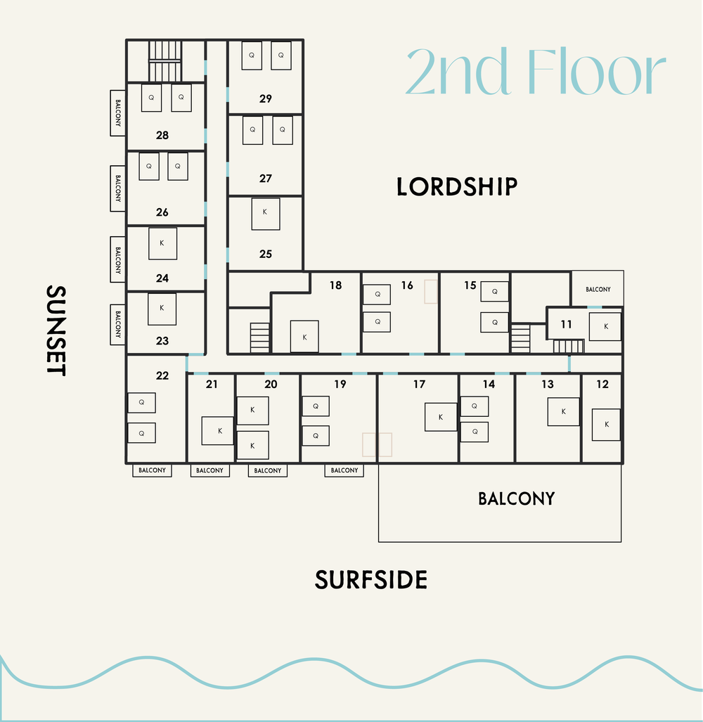 ROOMS — The Surfside Hotel