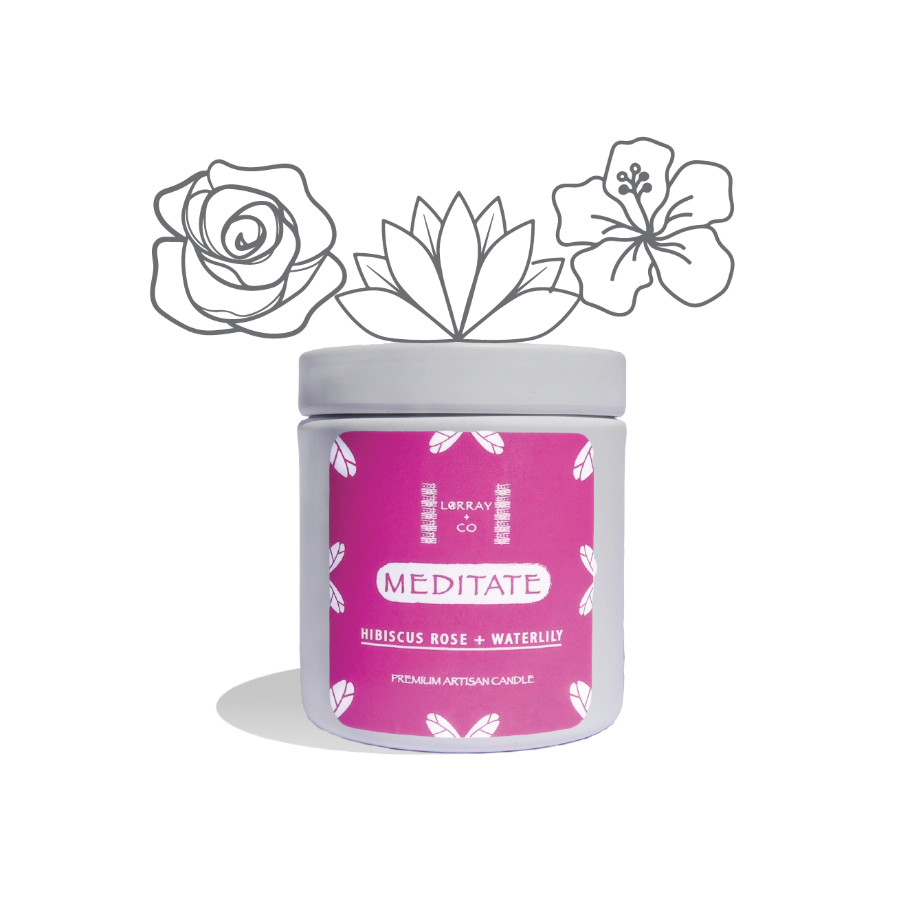 "Mini" Pamper Candle Set — Lorray + Co