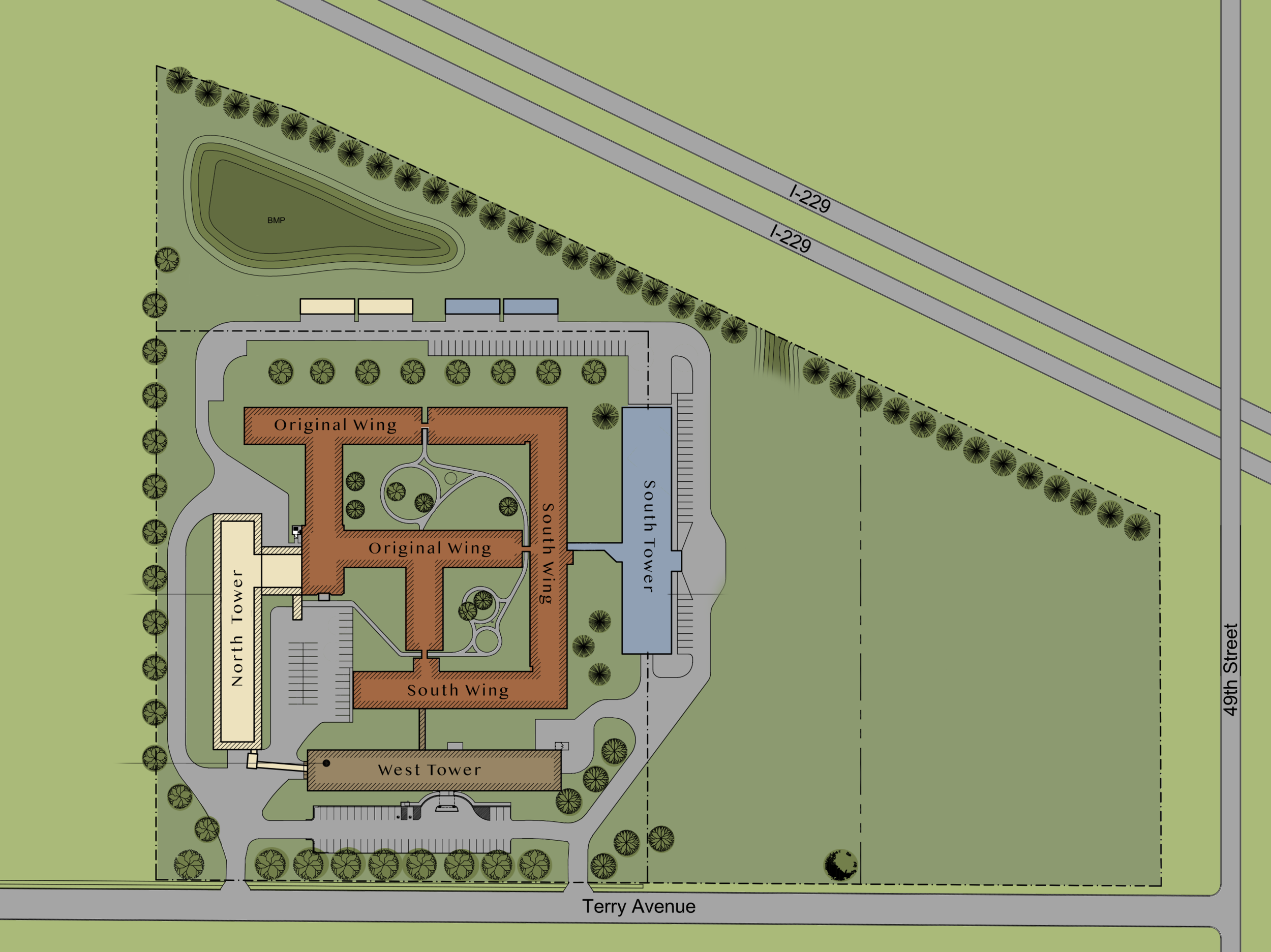Campus Map — Sunnycrest Retirement Village