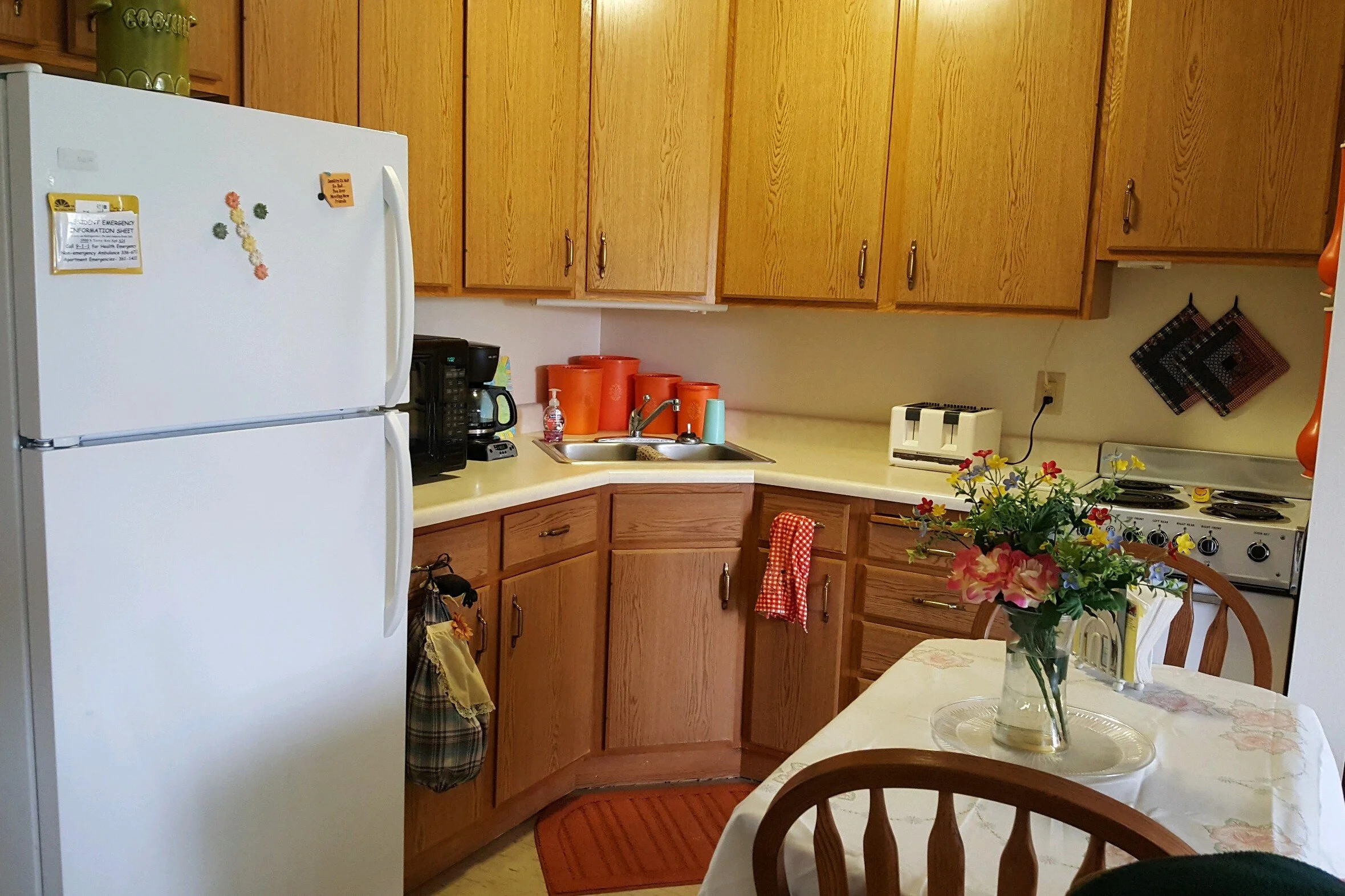 One Bedroom Apartments — Sunnycrest Retirement Village