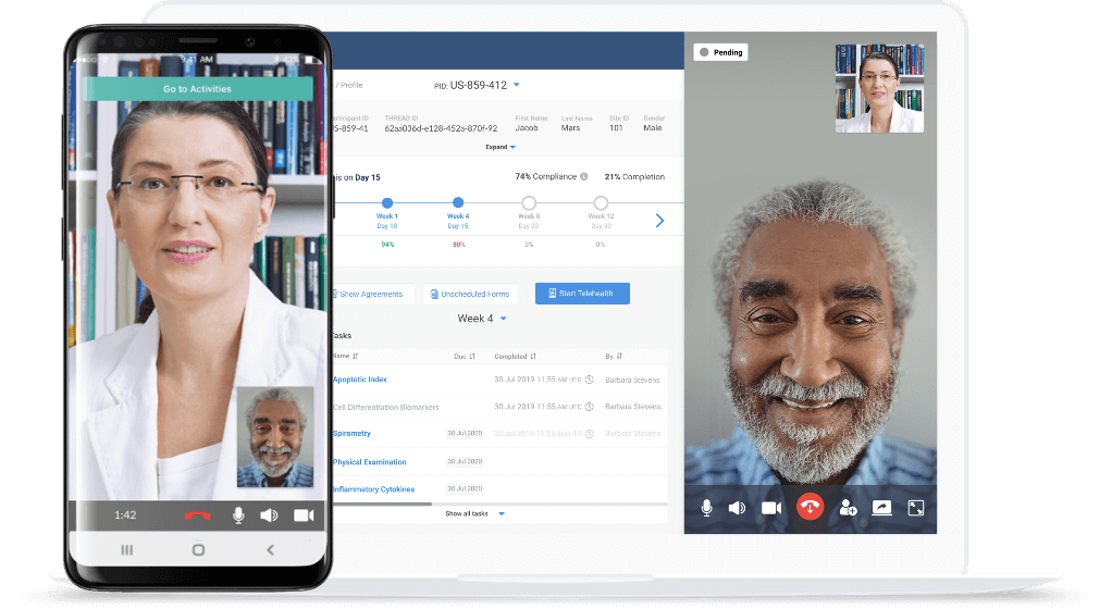 Virtual Clinical Trial Visits With DCT | THREAD