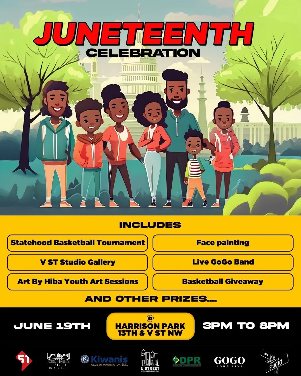 Juneteenth Celebration at Harrison Park — U Street Neighborhood Association
